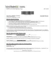 Fafsa Printable Signature Page