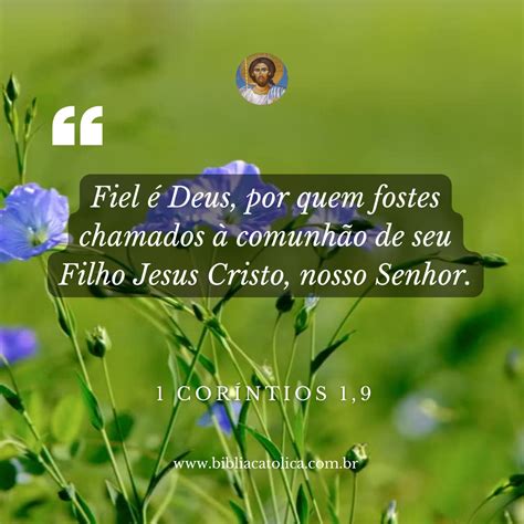 1 Coríntios 1 9 Bíblia Católica Online