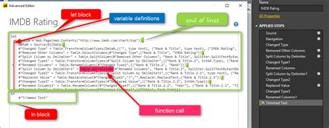 basics of m power query formula language radacad