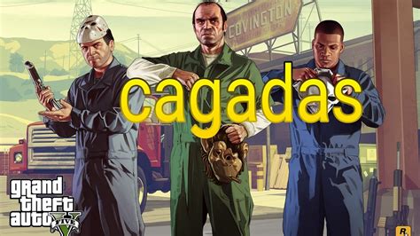 2 AS MAIORES CAGADAS DO GTA V YouTube