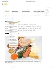 What Is Protein Live Science Pdf Am What Is Protein
