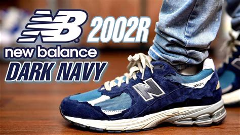 New Balance 2002R Protection Pack DARK NAVY Review On Foot YouTube