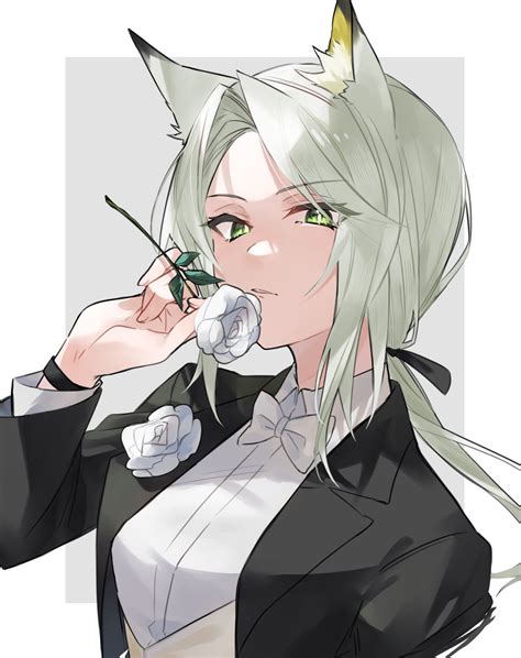 Kal Tsit Arknights Drawn By Yakota Usuk Yako Danbooru