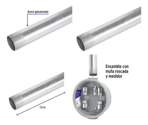 Kit Completo Acometida Mufa Cfe De 3m Monofasico Para 127v Mebuscar