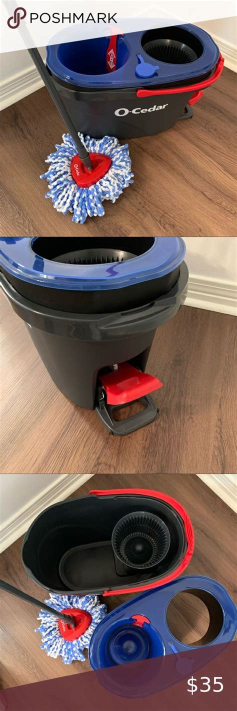 OCedar EasyWring RinseClean Spin Mop System Mop System Spin Mop