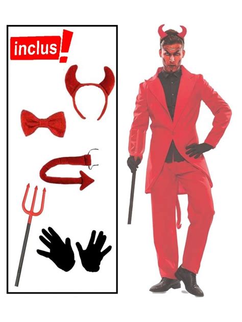 Set D Guisement Diable Halloween
