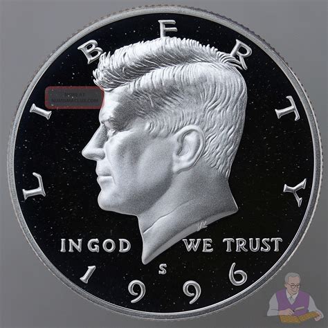 1996 S Kennedy Half Dollar Gem Deep Cameo 90 Silver Proof Us Coin
