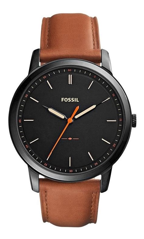 Reloj Fossil Correa Cuero Marron U S 148 00 En Mercado Libre
