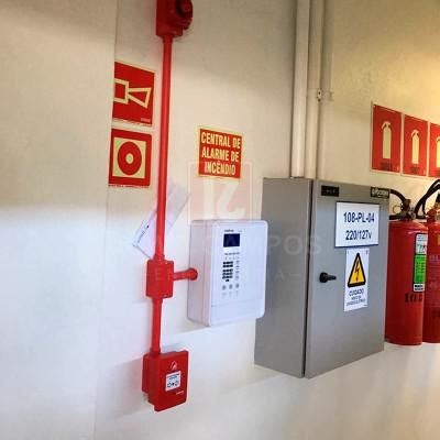 Acionador manual de alarme de incêndio RAVA CAMPOS