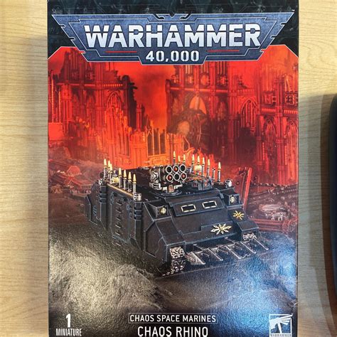 Warhammer 40k Chaos Space Marines Chaos Rhino
