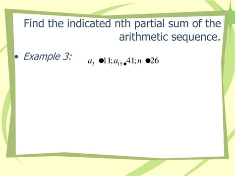 ppt 11 2 arithmetic sequences and series powerpoint presentation free download id 9377435