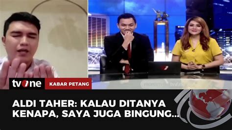 Jawaban Lucu Aldi Taher Saat Ditanya Tujuannya Jadi Caleg Kabar