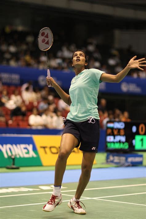 Sindhu P V NANORAY 700RP Competes In The YONEX OPEN JAPAN 2013
