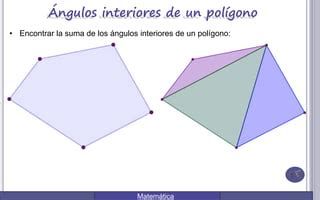 Ángulos internos y suma de un pentágono con ejemplos Neurochispas
