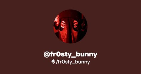 Fr Sty Bunny Twitter Instagram Tiktok Linktree