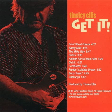 Car Tula Interior Frontal De Tinsley Ellis Get It Portada