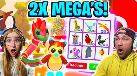 Cammy Trades The Mega Tree Kangaroo And Mega Naga Dragon In Roblox