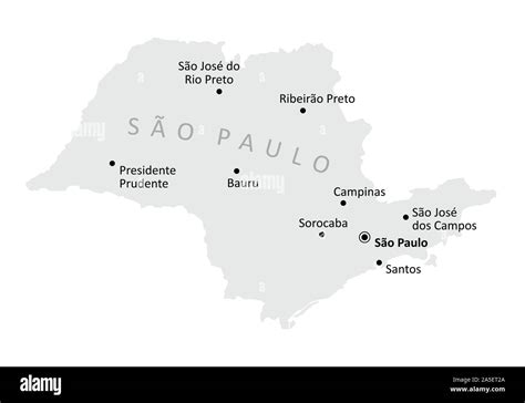 Vector De Esquema De Sao Paulo Fotograf As E Im Genes De Alta