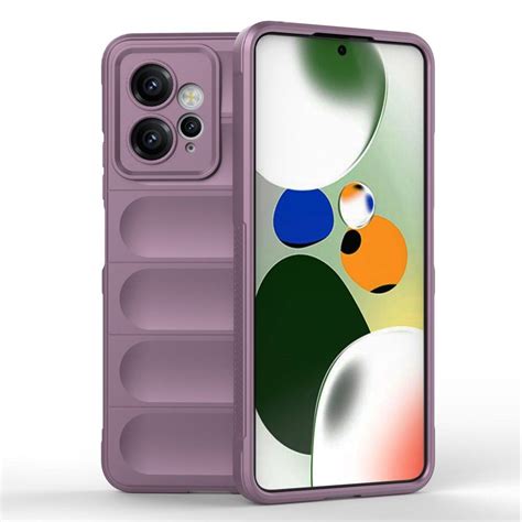 Capa Xiaomi Redmi Note 12 4G Silky Shield Lilás Capas de Telemóveis