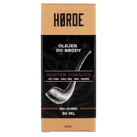 Olejek Do Brody Horde Winter Tobacco 30ml BeardMan Pl