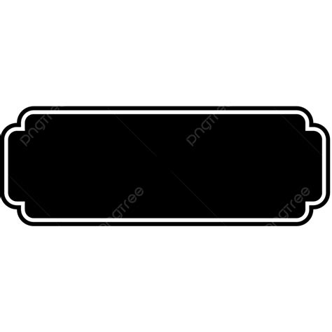 Etiqueta Blanco Y Negro Signo PNG Listo Para Vinilo Gráfico Arte