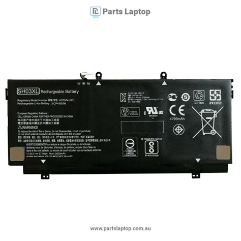 Original SH03XL Battery For HP Spectre X360 13 AC 13 W Series TPN Q178