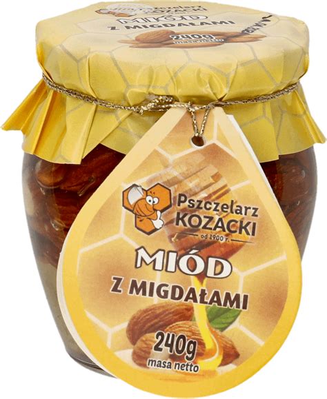 PSZCZELARZ KOZACKI Miód z migdałami 240g Drogeria Rossmann pl