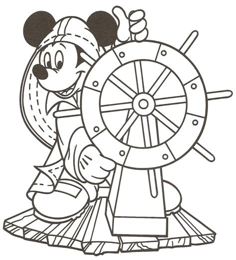 Disney Dream Cruise Coloring Pages Coloring Pages