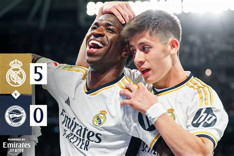LaLiga EA Sports Resultado y estadísticas Real Madrid vs Alavés