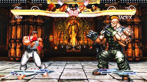 Ryu Ken Vs Jack X Kazuya Hardest Street Fighter X Tekken YouTube