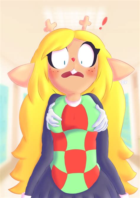 The Big Imageboard Tbib Absurd Res Anthro Bingbingo Artist Blonde Hair Blue Eyes Blush