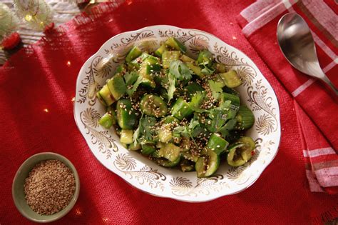 Smashed Chinese Cucumber Salad