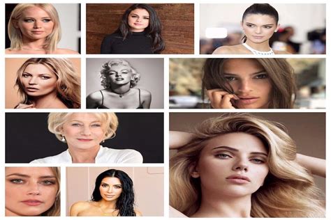 Según la ciencia ellas son las 10 mujeres más bellas del mundo