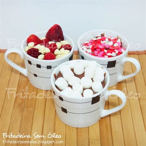 Bolo de Caneca na AirFryer Fritadeira sem Óleo Receitas AirFryer