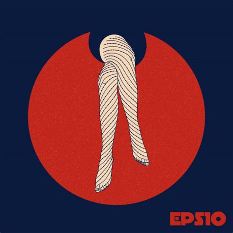 Vintage Nylon Stockings Illustrazioni E Vettori Stock Istock