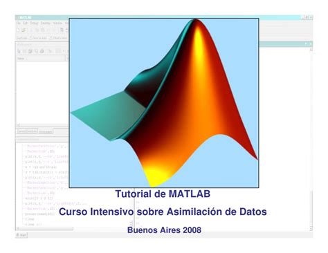 pdf de programación tutorial de matlab curso intensivo sobre asimilación de datos