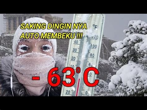 Bbrrr Suhu Dingin Kota Ini Bisa Tembus 60 Derajat Celsius YouTube