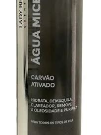 Agua Micelar Carvao Ativado Lady Beauty 310ml Shopee Brasil