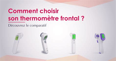 Le meilleur thermomètre frontal Comparatif 2024 Avis et Guide dachat