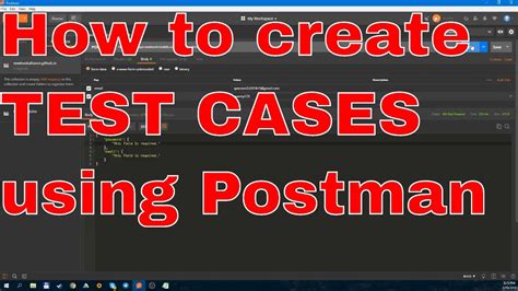 Как писать тесты в Postman Как начать работу Тестирование API YouTube