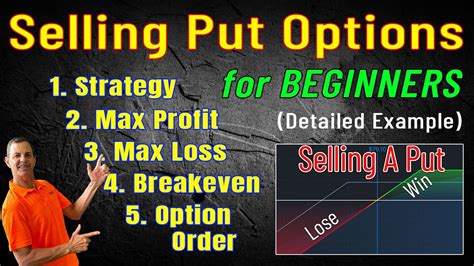 Selling Put Options For Beginners In 8 Minutes With Detailed Example