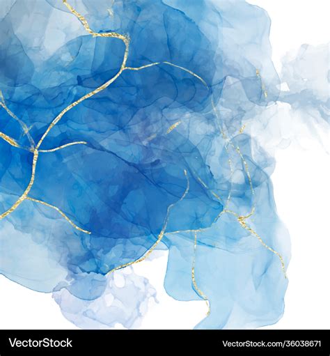 Abstract Watercolor Blue