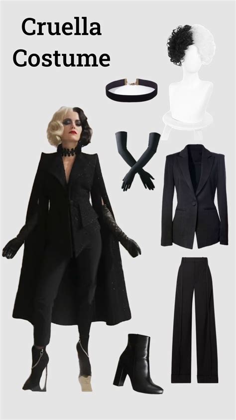 Check Out Girlspectacular S Shuffles Cruella De Vil Costume Emma Stone