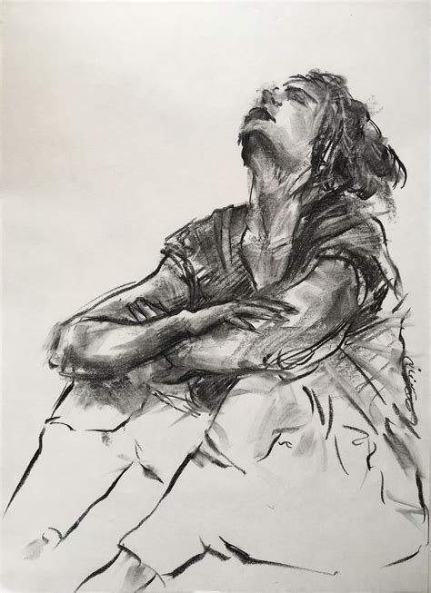 Life Drawing Model Female Figure Drawing Figure Sketching Human