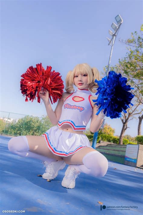 Fantasy Factory Sexy Cheerleader Naked Cosplay Asian 27 Photos