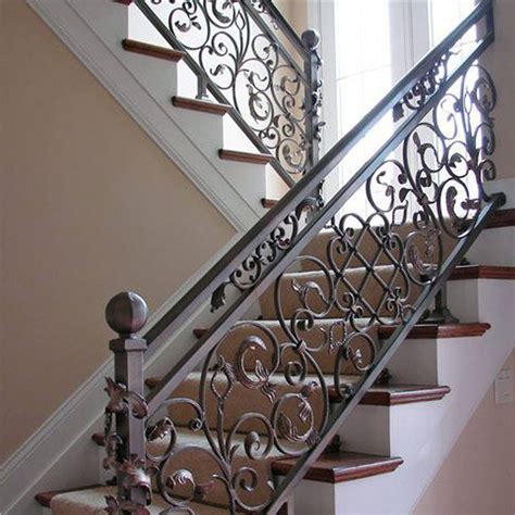 Best Wrought Iron Stair Railing Modern Iron Railing Designs Stair