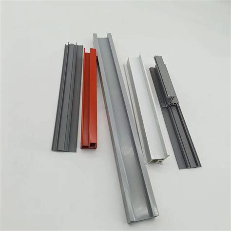 Plastic Extrusion PVC Window Frame Full Of Color UPVC Profiles Custom