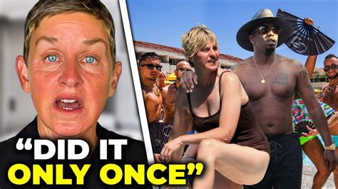 Ellen Degeneres Freaks Out As Footage Of Her At Diddys Freak Off Is Exposed News