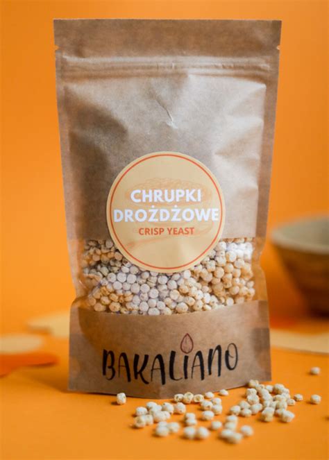 Chrupki drożdżowe CrispYeast 100g Bakaliano Bakaliano