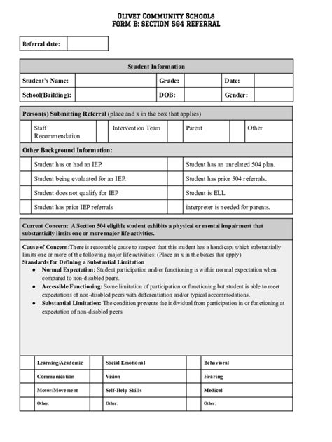 Fillable Online Ocs Referral Form Fax Email Print Pdffiller